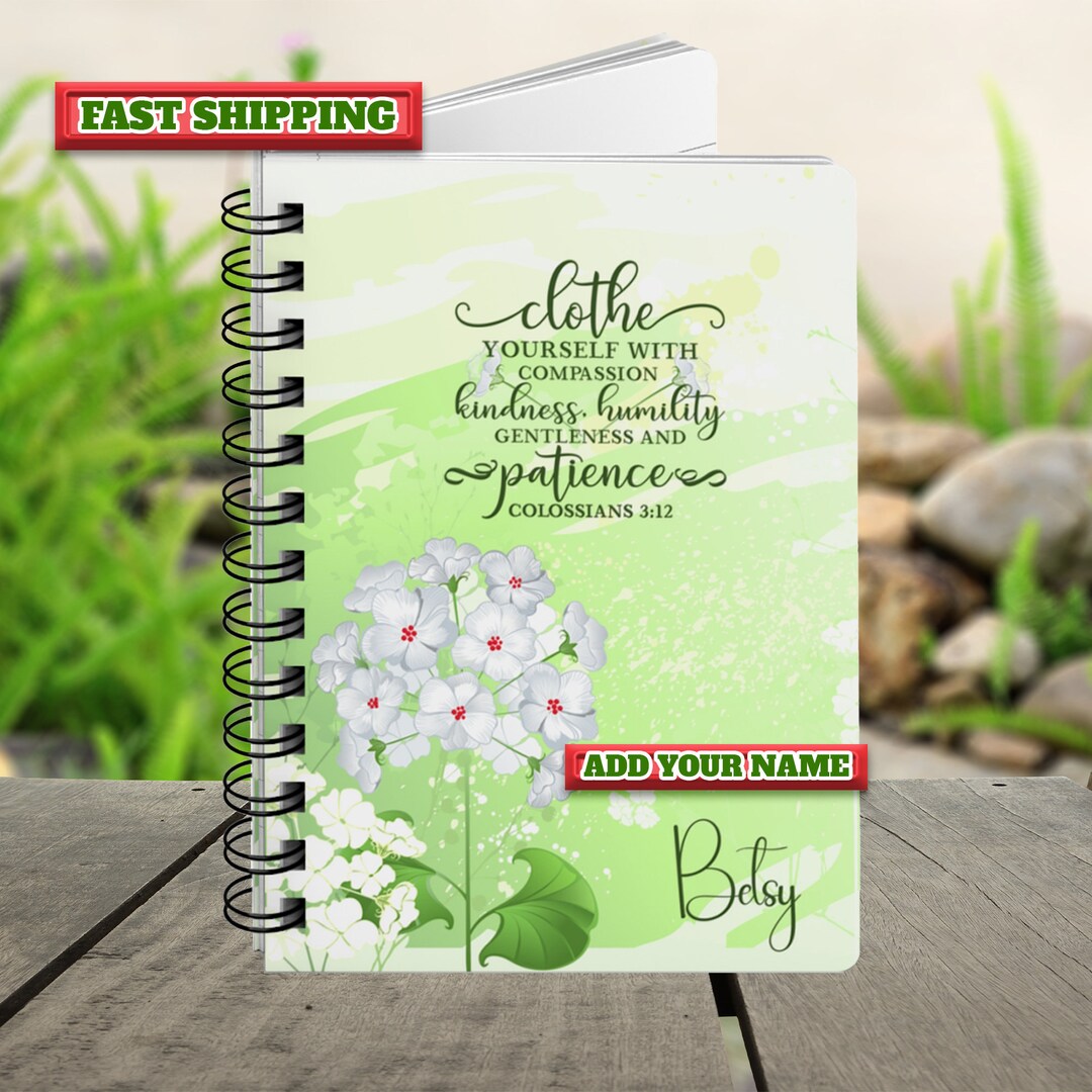 Spiral Bound Journal, Personal Diary, Personalized Journal - Etsy