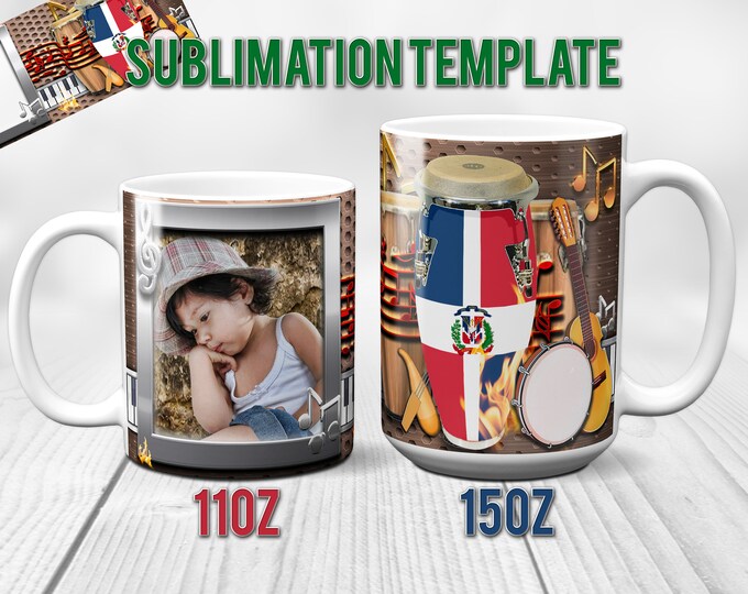 Sublimation Mug Template Png Plantillas Para Sublimacion Coffee Cup ...