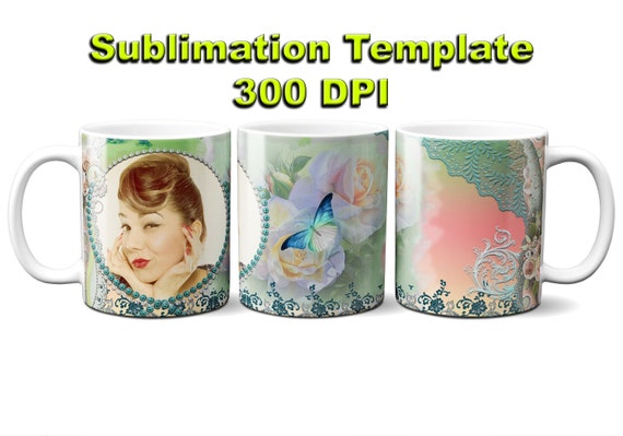 Sublimation Template PNG Digital File Plantilla Para - Etsy