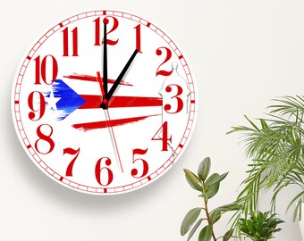 Puerto Rico Clock - Etsy