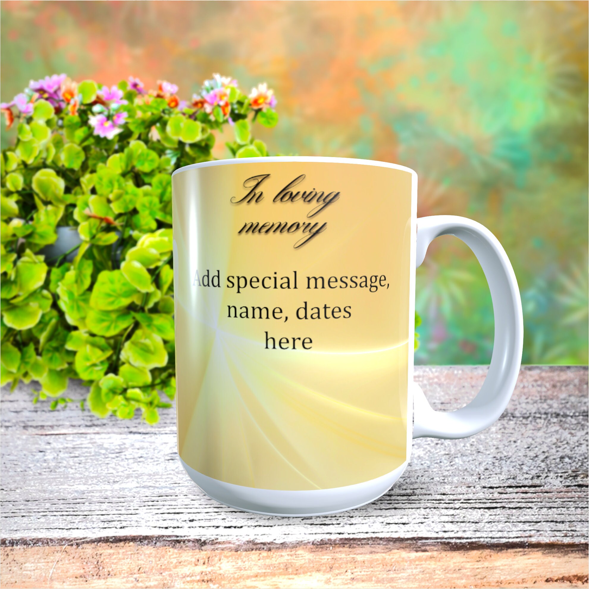 6 in Loving Memory Mug Design Sublimation Templates - Etsy