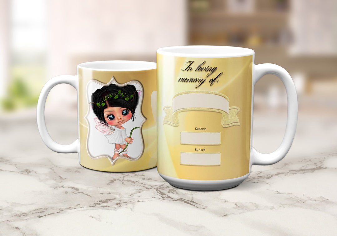 Buy 6 in Loving Memory Mug Design Sublimation Templates, Sublimation ...
