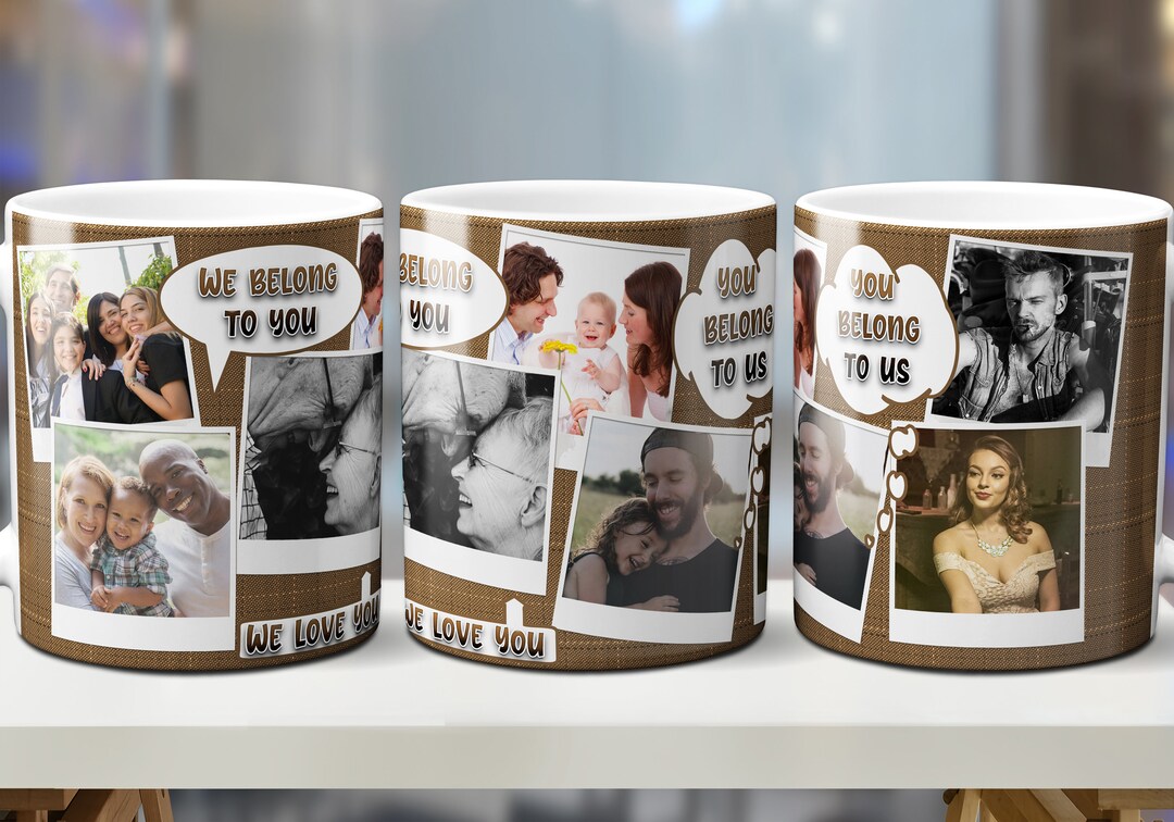 Memory Mug for Dementia/alzheimer's Sufferrers. 7 Photos Sublimation ...
