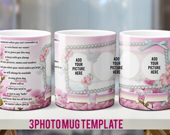 Memory Mug for Dementia/alzheimer's Sufferrers. 7 Photos Sublimation ...