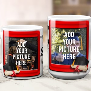 2022 Graduation Sublimation Design Template for 11oz-15oz Coffee Mugs ...