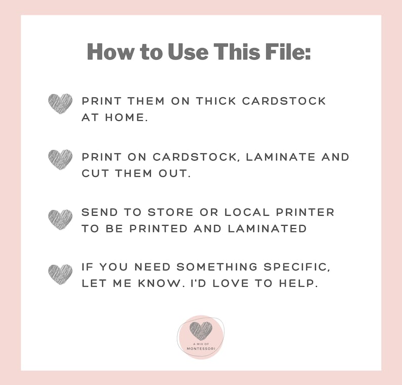 Winter Animal Matching Printables - Etsy