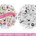 Party Doodle Set,doodle Clipart,doodle Drawings,doodle Svg,happy ...