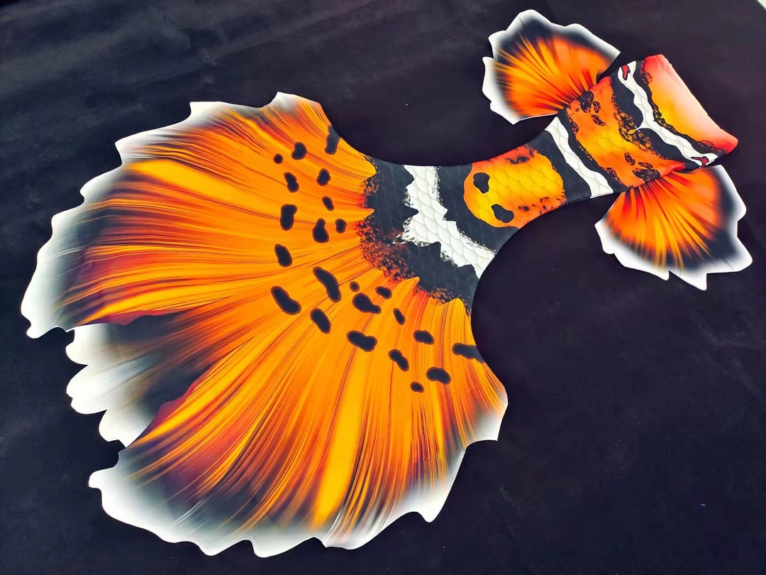Sirène de poisson clown Nemo costume de queue de sirène - Etsy France
