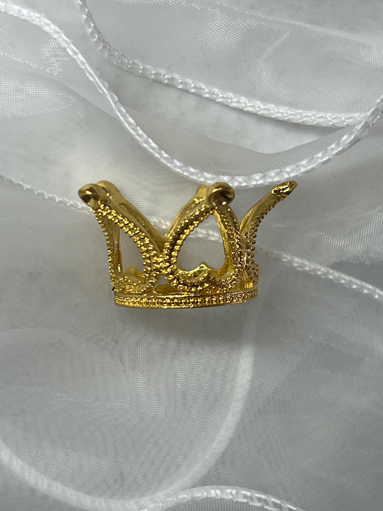 Mini Crown Cake Topper, Small Princess Tiara, Tiny Metal Crown for Cake ...