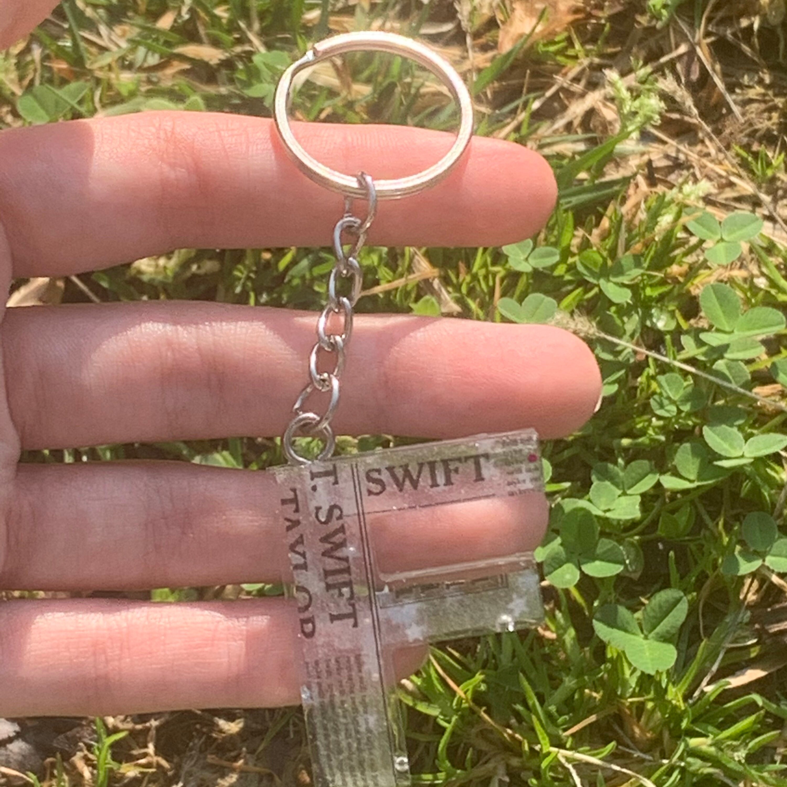 Reputation Tour Confetti Letter Keychains | Etsy