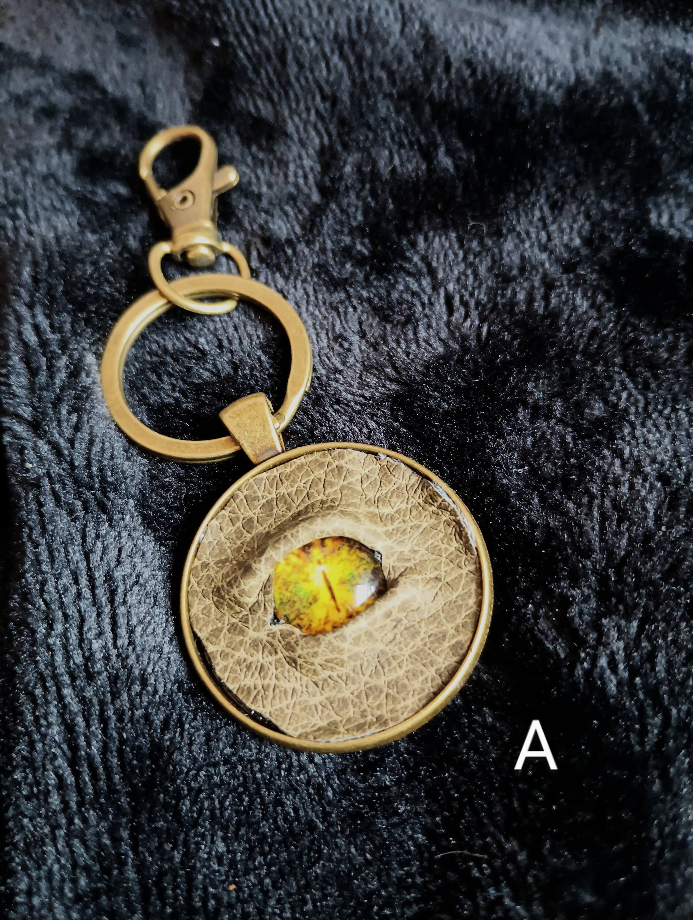 Wyvern Eye Key Chain - Etsy