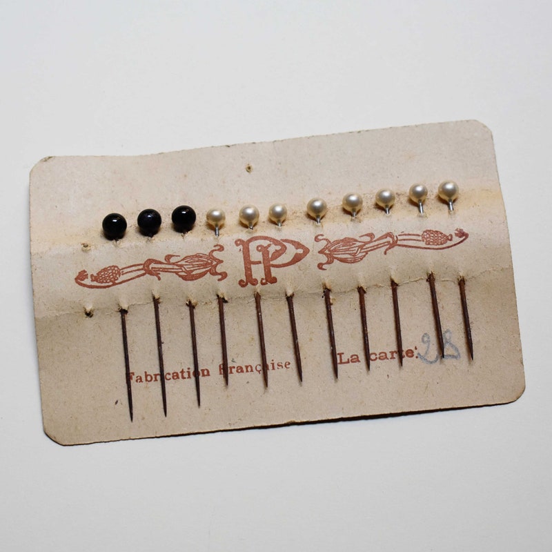 Pearl Head Pins - Etsy