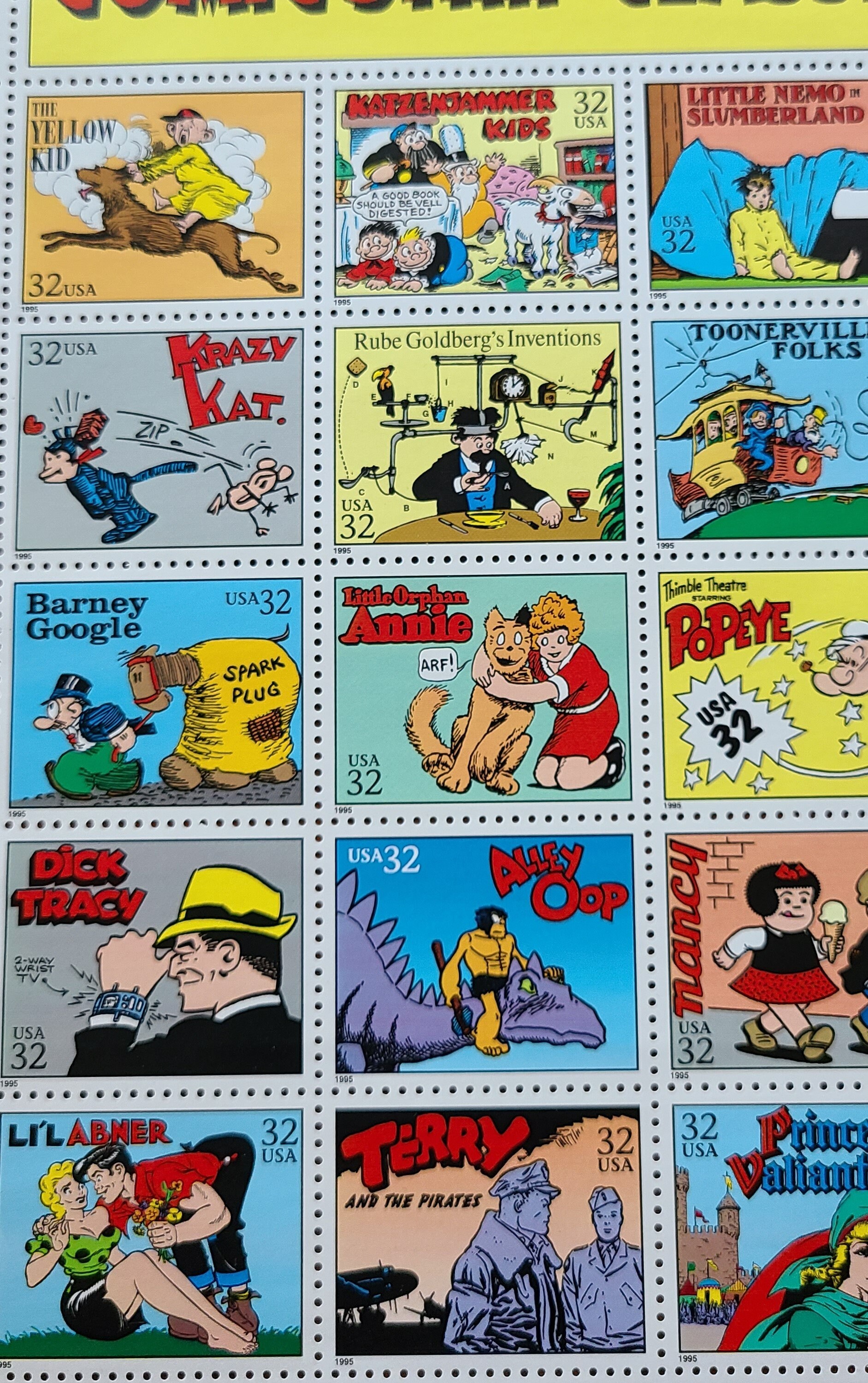 Scott #3000 US Stamps Comic Strip Classics Full Mint Sheet - Etsy