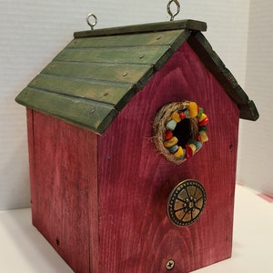 Splash of Color Bird House - Etsy