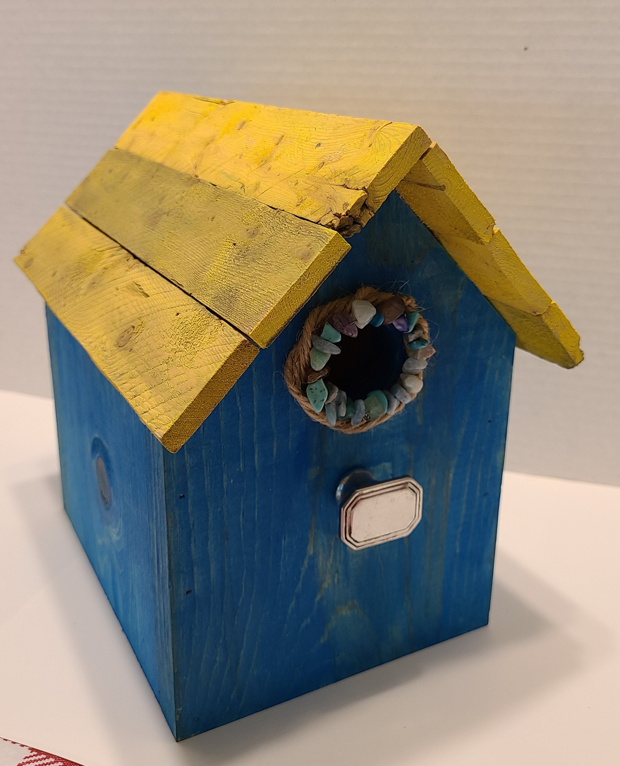 Splash of Color Bird House - Etsy