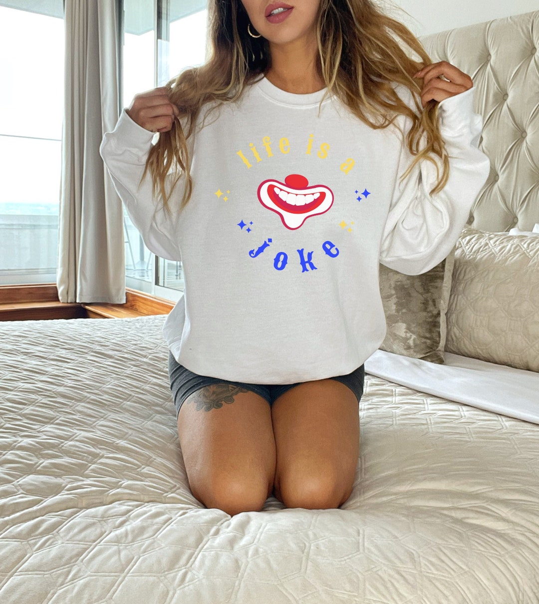 Clowncore Sweater Weirdcore Sweater Clowncore Clothing Clowncore ...