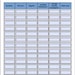 Blue Inventory Tracker, Printable to Do List, Fillable Form, Small ...