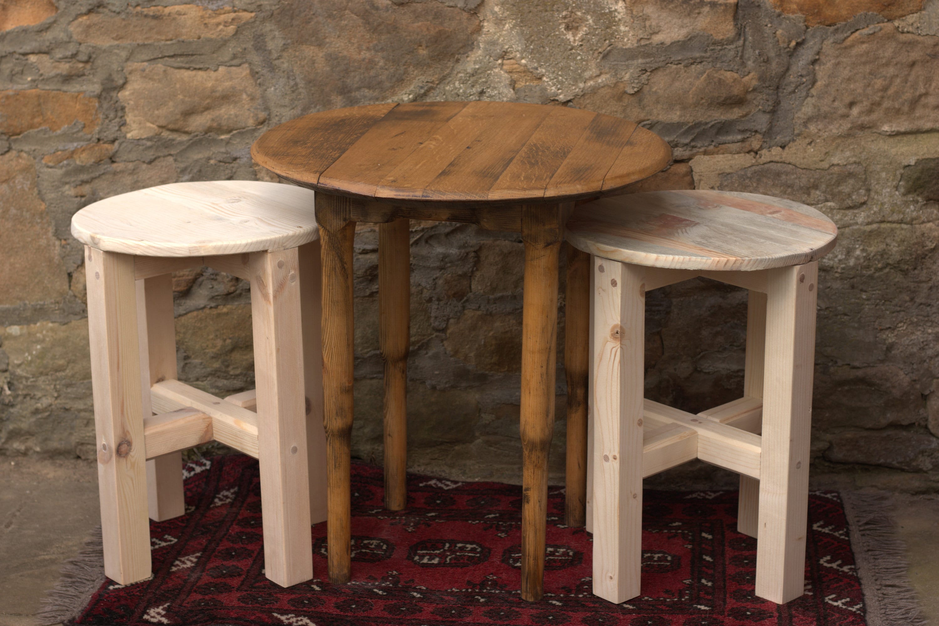 Handcrafted Reclaimed Pallet Board Stools - Etsy UK