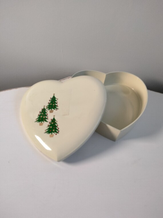 Lacquerware trinket box/covered box Christmas trees - Gem