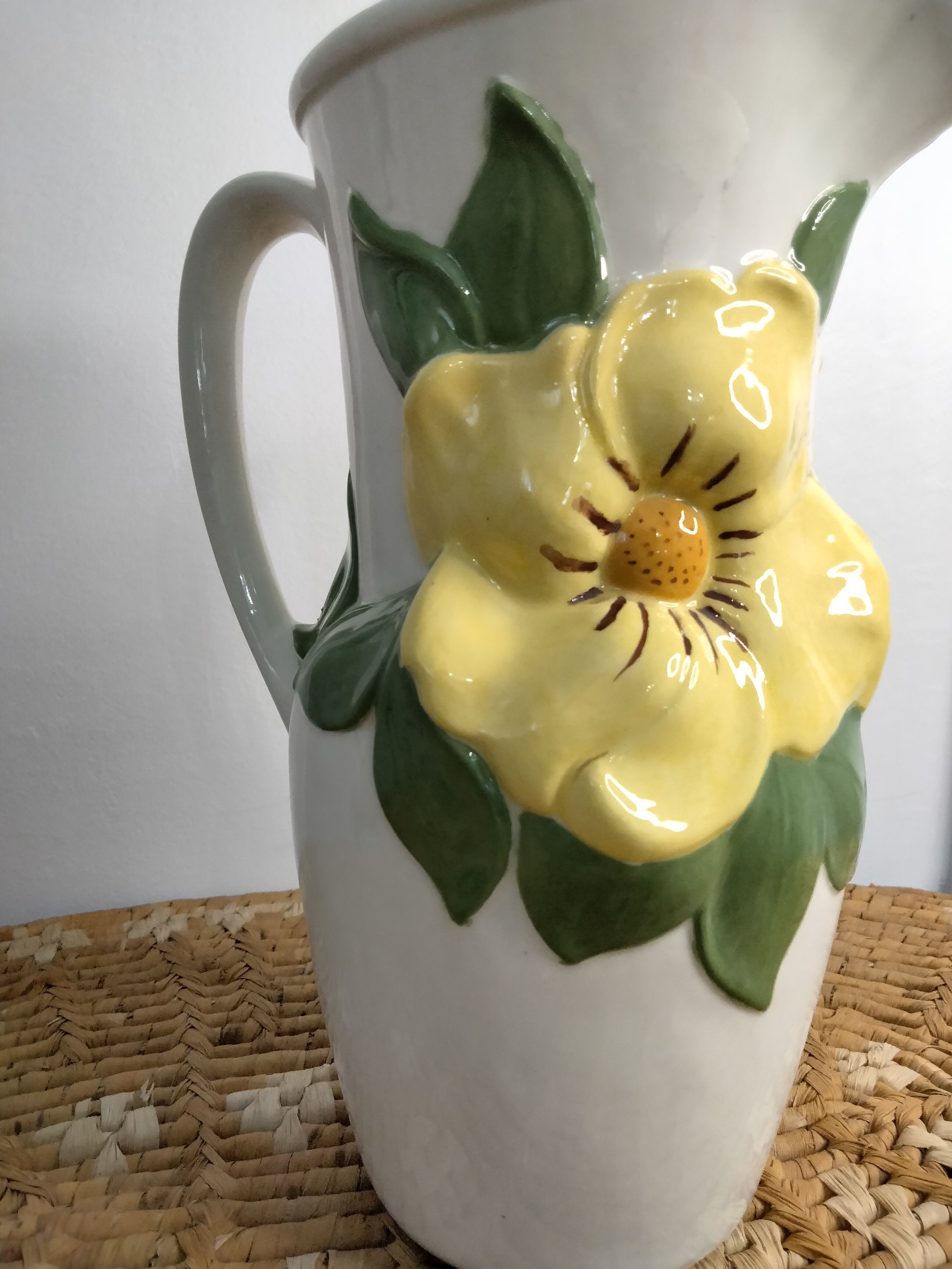 Holland Mold Company Ceramic Pitcher Vase - Etsy