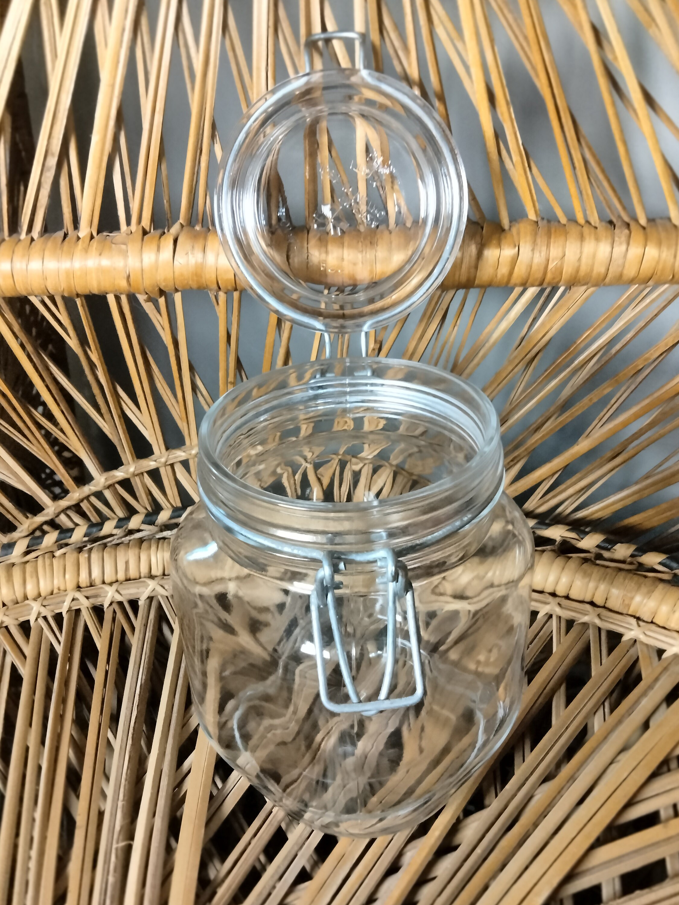 Fidenza Glass Storage Canister Made in Italy - Etsy