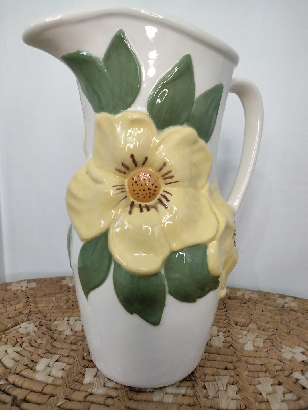 Holland Mold Company Ceramic Pitcher Vase - Etsy