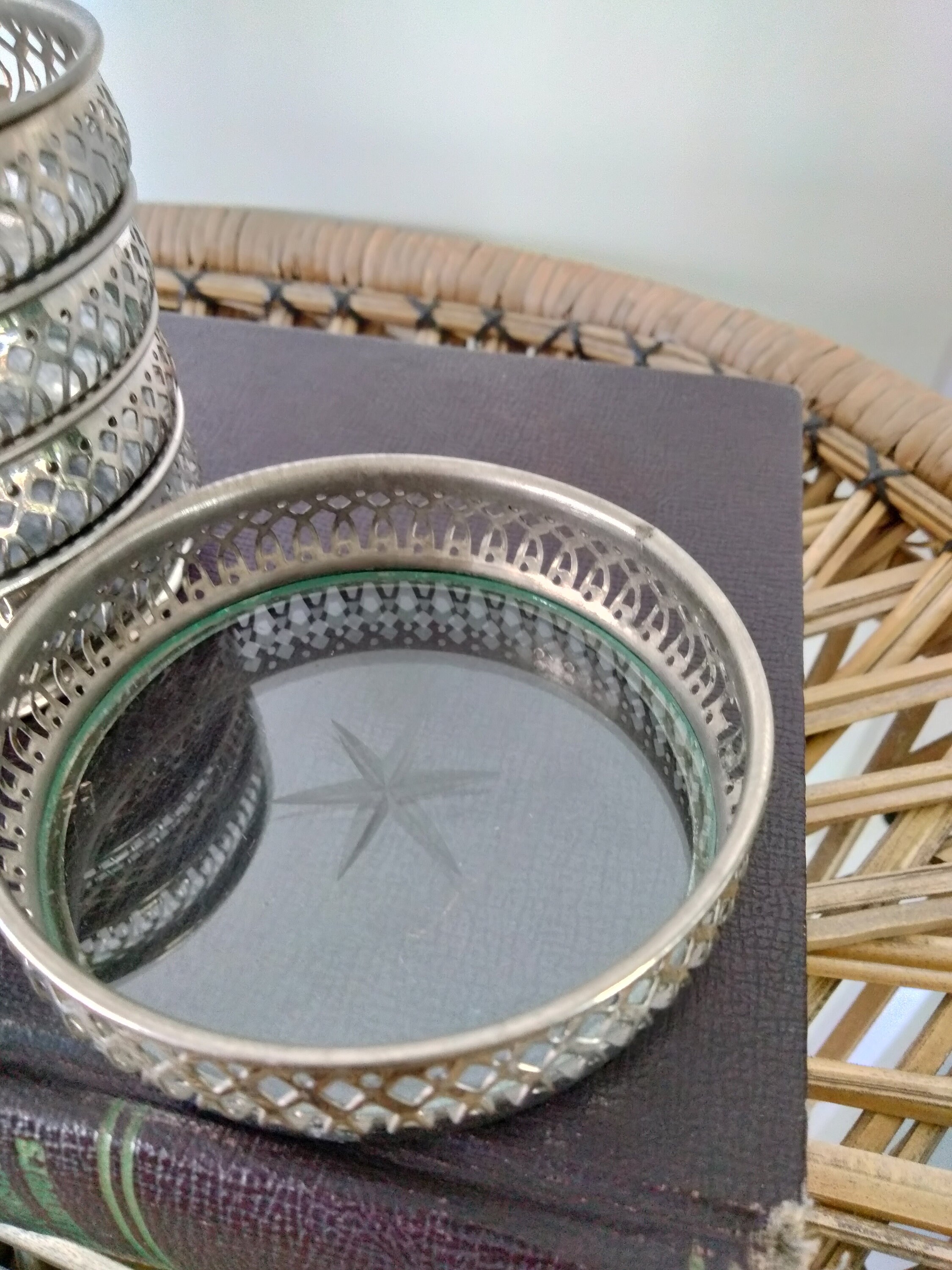 Atomic Mid Century Set of Coasters - Etsy