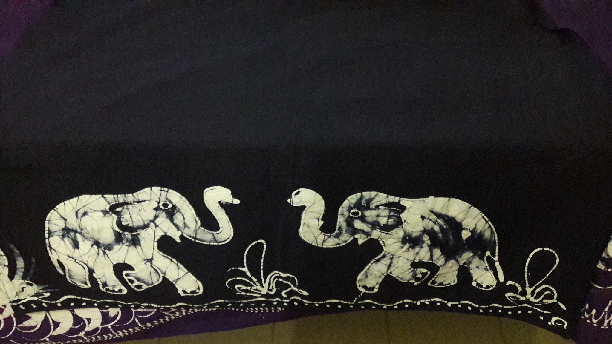 Elephants Design New Batik Sarong Hand Made 100% Fully Cotton Quality ...