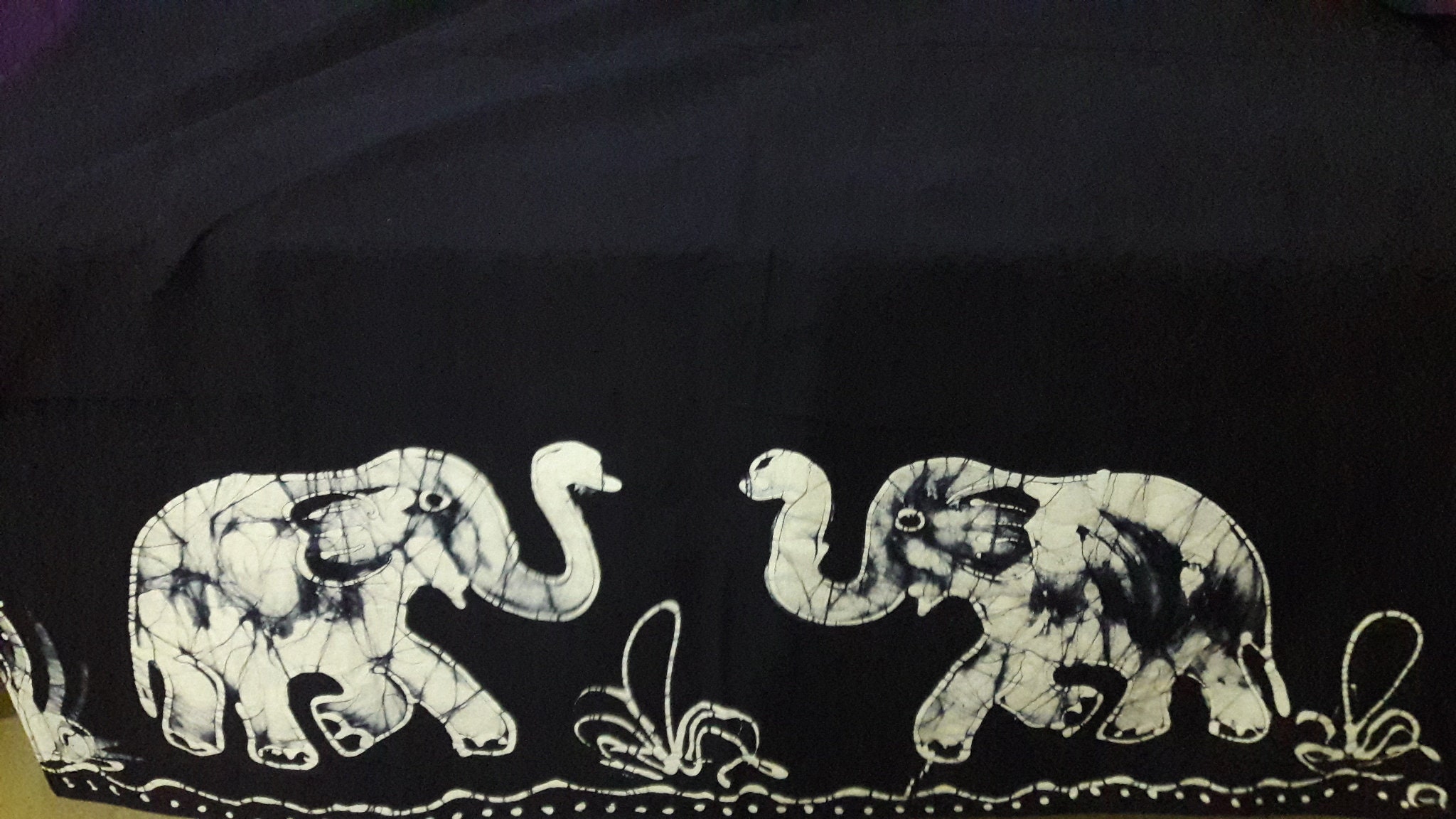 Elephants Design New Batik Sarong Hand Made 100% Fully Cotton Quality ...