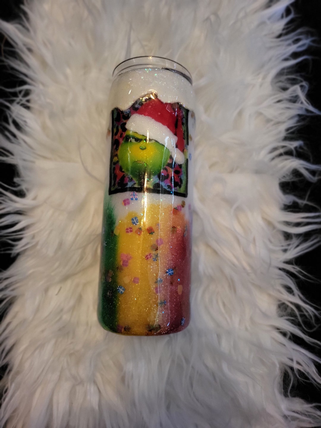 Drip Grinch Christmas Tumbler - Etsy