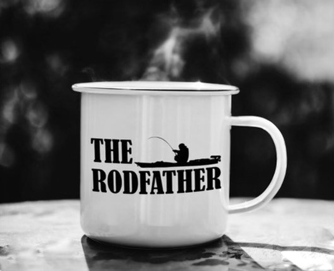 The Rod-father Fishing Decal, Fishing Enthusiast Decal Gift - Etsy