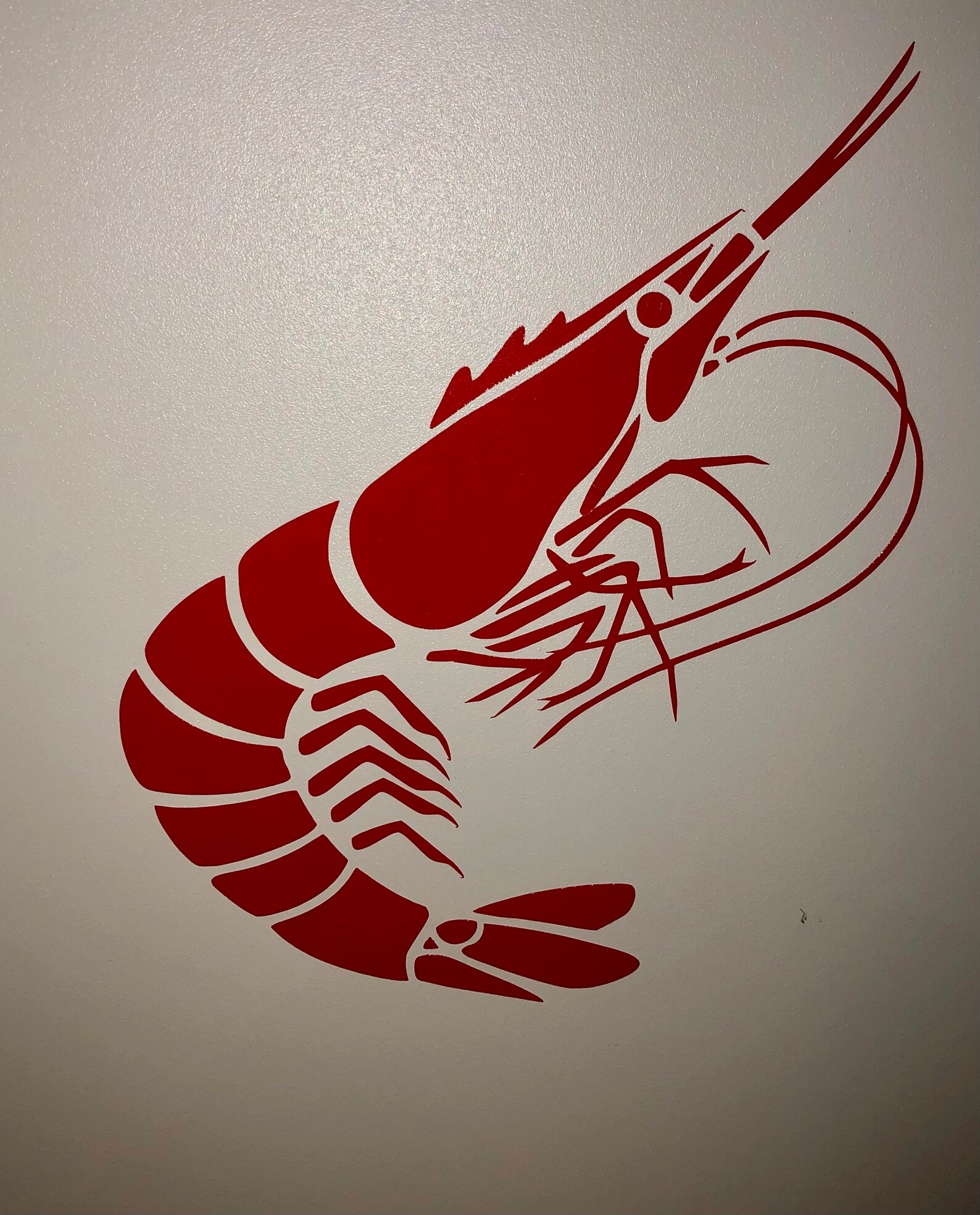 Shrimp Decal, Cherry Shrimp - Etsy
