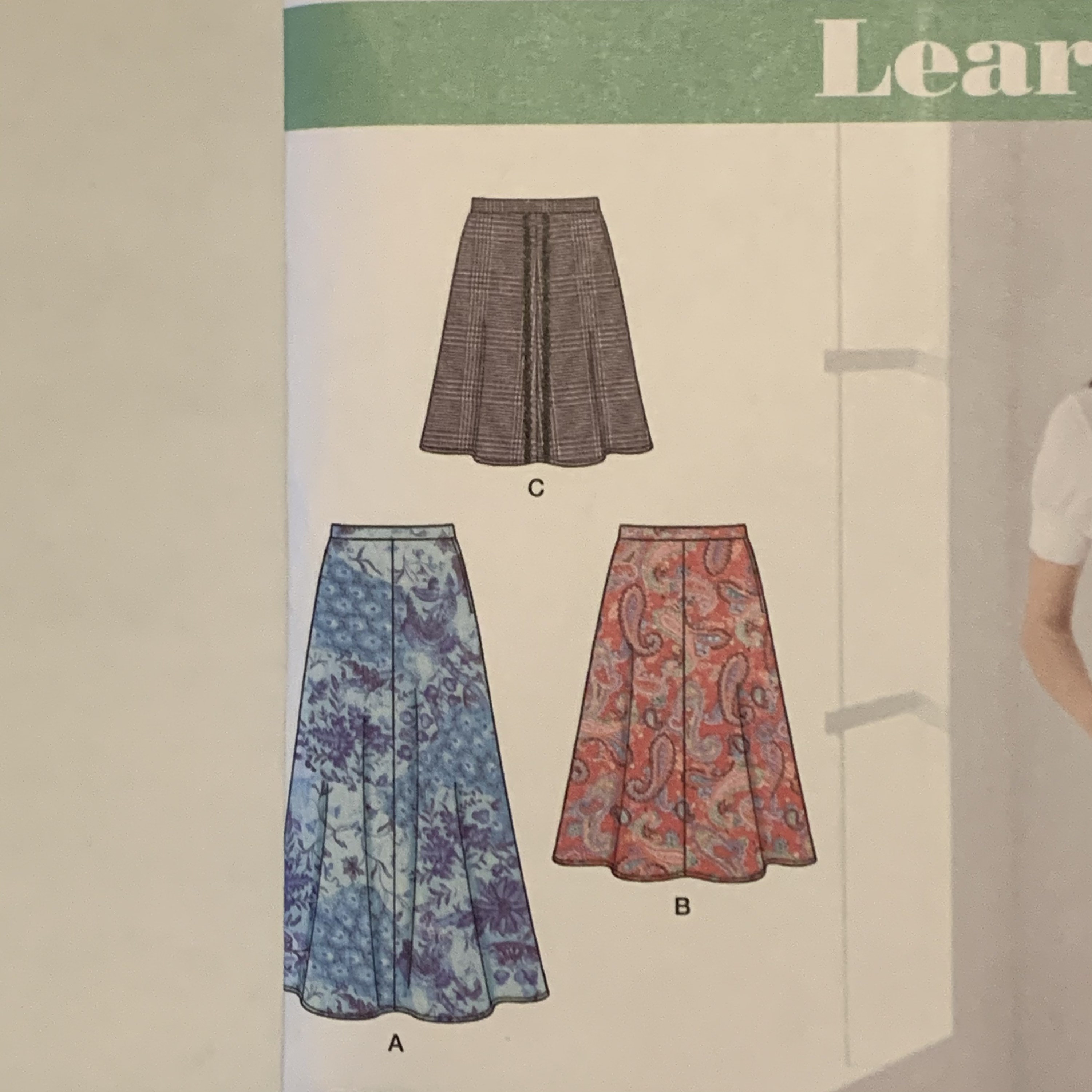 Simplicity 2314 Skirt Pattern Learn to Sew Size 6 18 New | Etsy