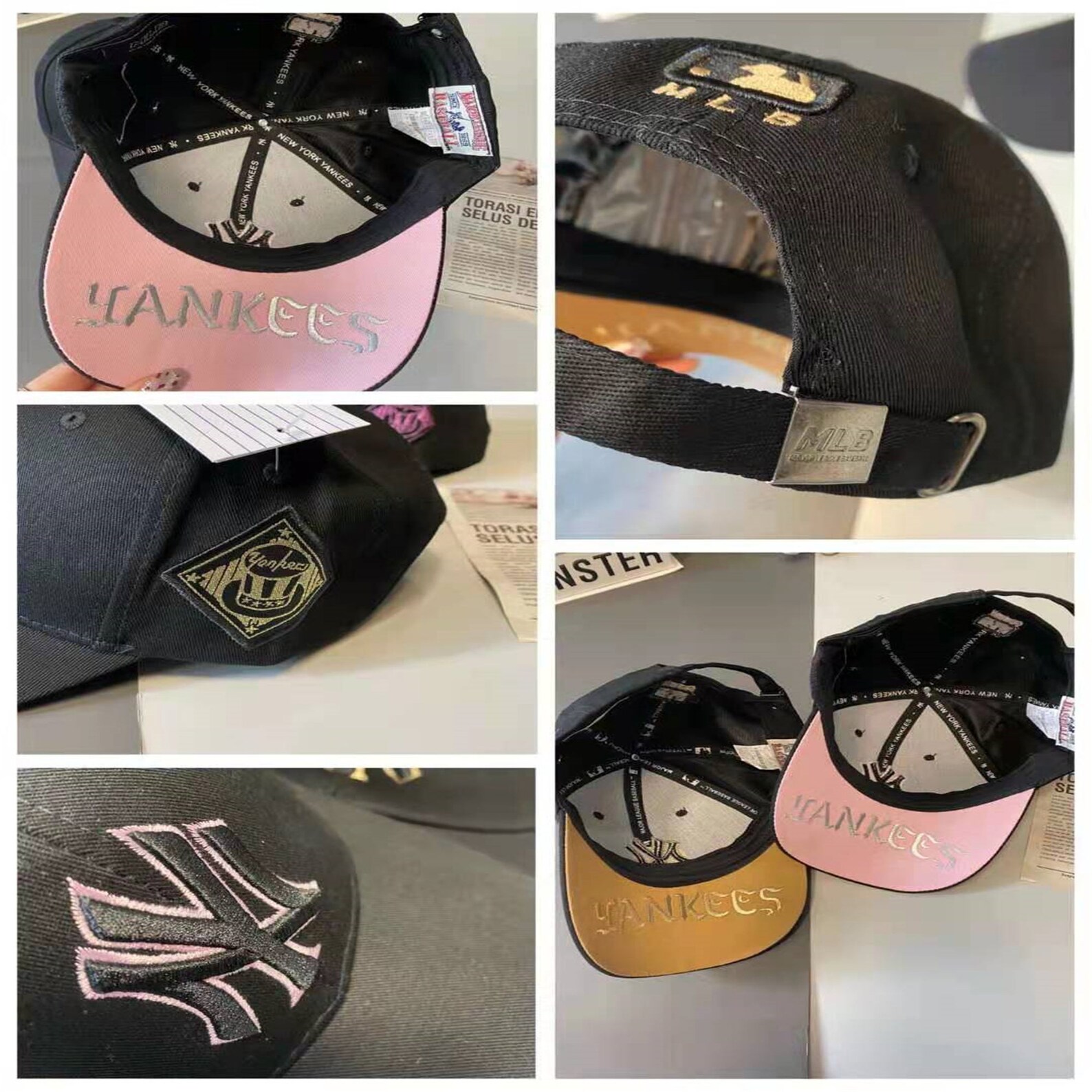 Baseball cap Korean edition cap spring/summer new INS hard top | Etsy