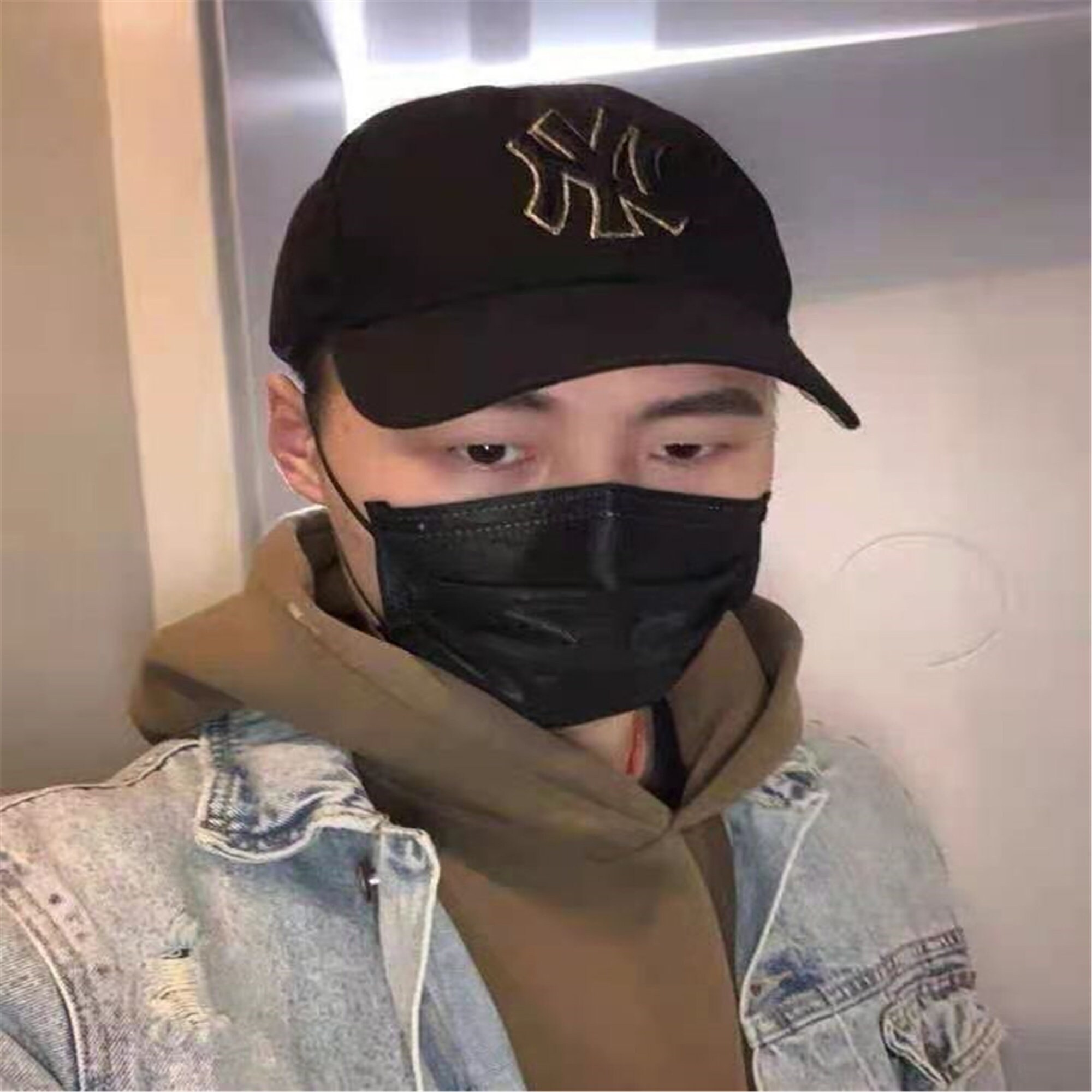 Baseball cap Korean edition cap spring/summer new INS hard top | Etsy