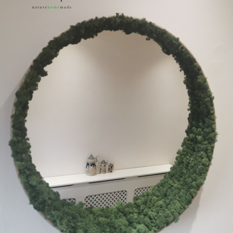Moss Mirror - Etsy