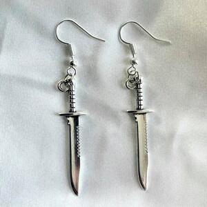 Pretty Cool Alt Grunge Goth Emo Metal Earrings - Etsy