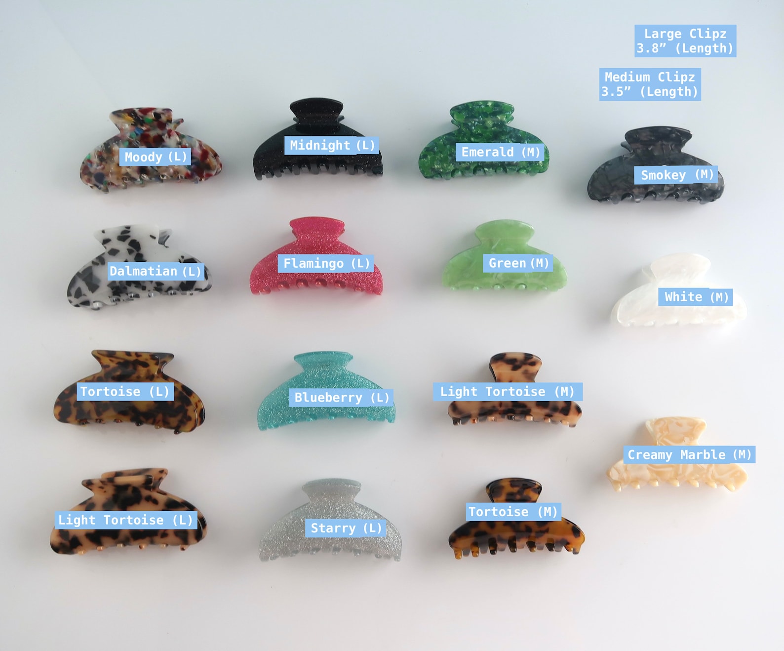 Personalized Claw Clips as Seen on Access Hollywood & - Etsy