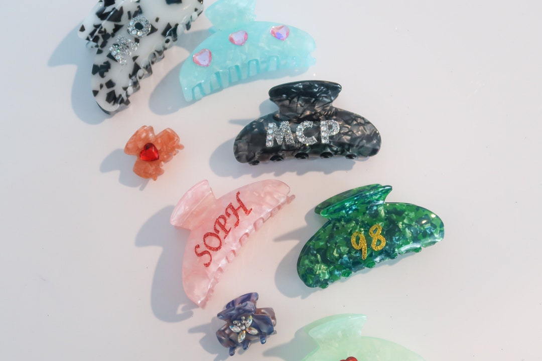 Personalized Claw Clips (as Seen on Access Hollywood & Seventeen ...