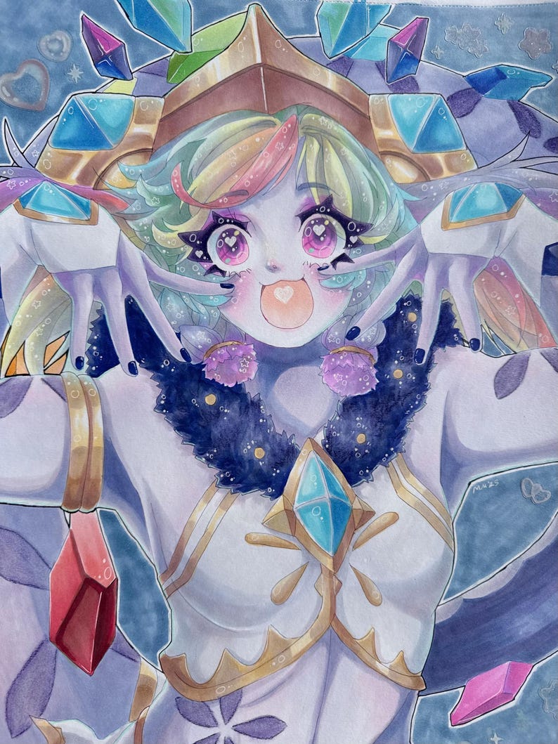 Winter Wonder Neeko Print - Etsy