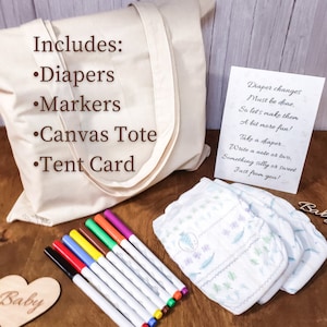 Diaper Game - Baby Shower Activity - Etsy