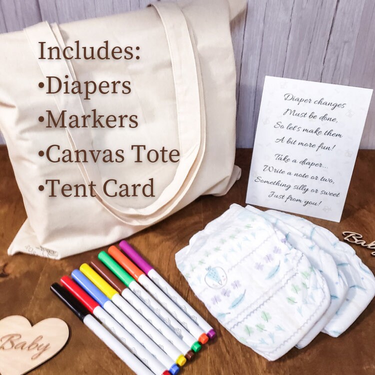 Diaper Game Baby Shower Activity - Etsy