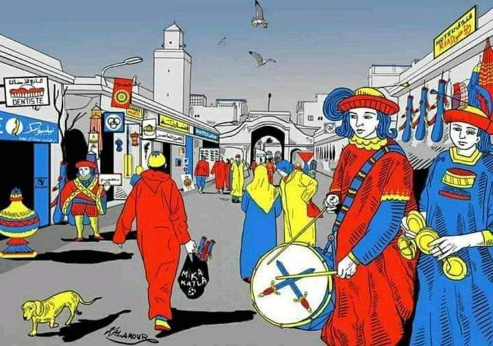 Promotion Original Morocco Playing CARDS 40 Cartes Jeu Naipes - Etsy