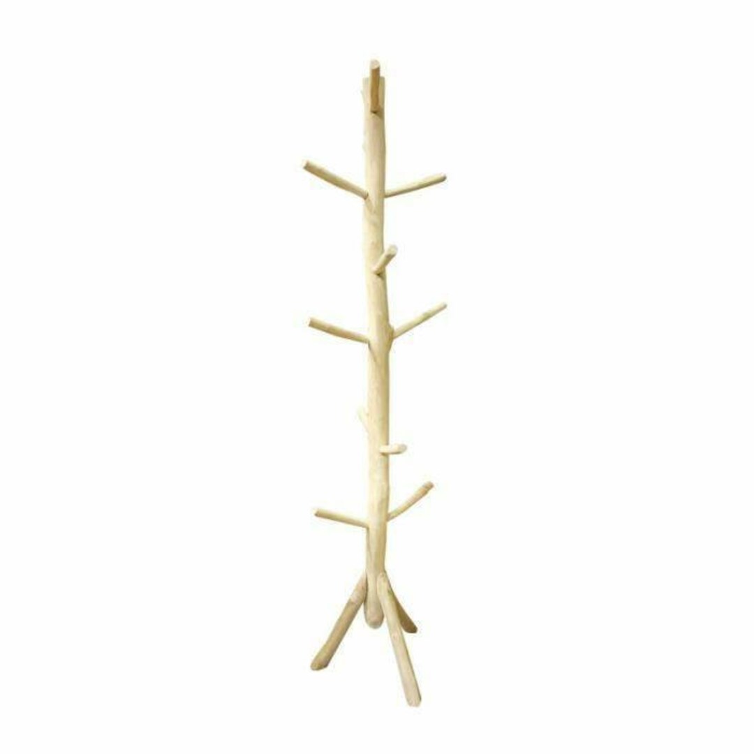 SUPERB Handmade Scandinavian Style Coat Rack in Lemon Wood 100% Natural ...