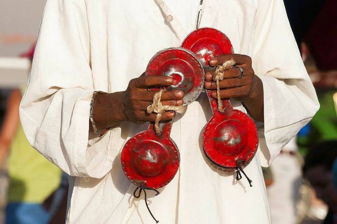 Set of 2krakeb Gnaoua Moroccan Hand Percussion,karkaba Gnaoua Essaouira ...