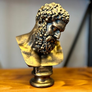 Hercules Bust | Mythology Greek Goddess Ancient Sculpture | Heracles ...