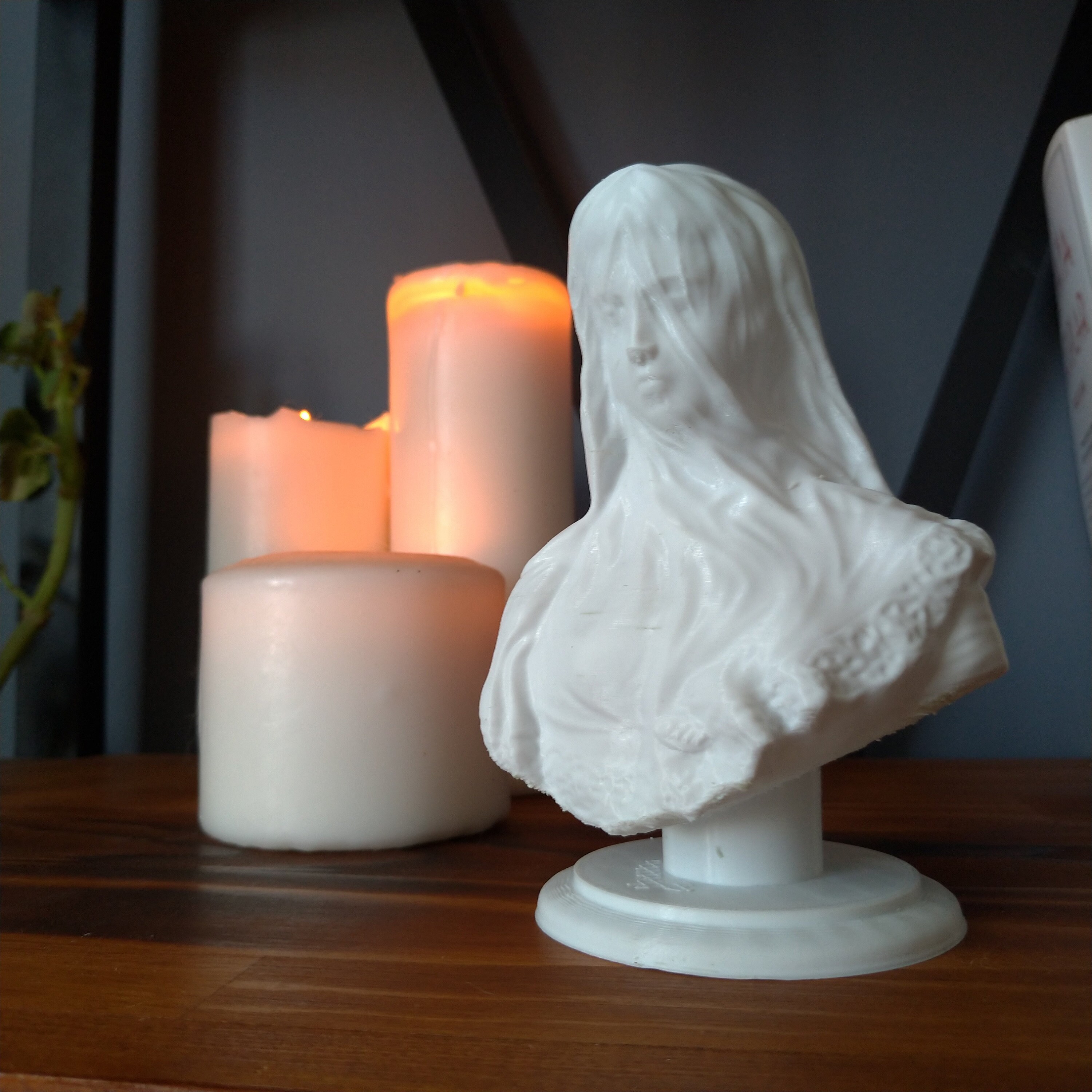 The Veiled Lady Statue the Veiled Virgin Ancient Bust | Etsy