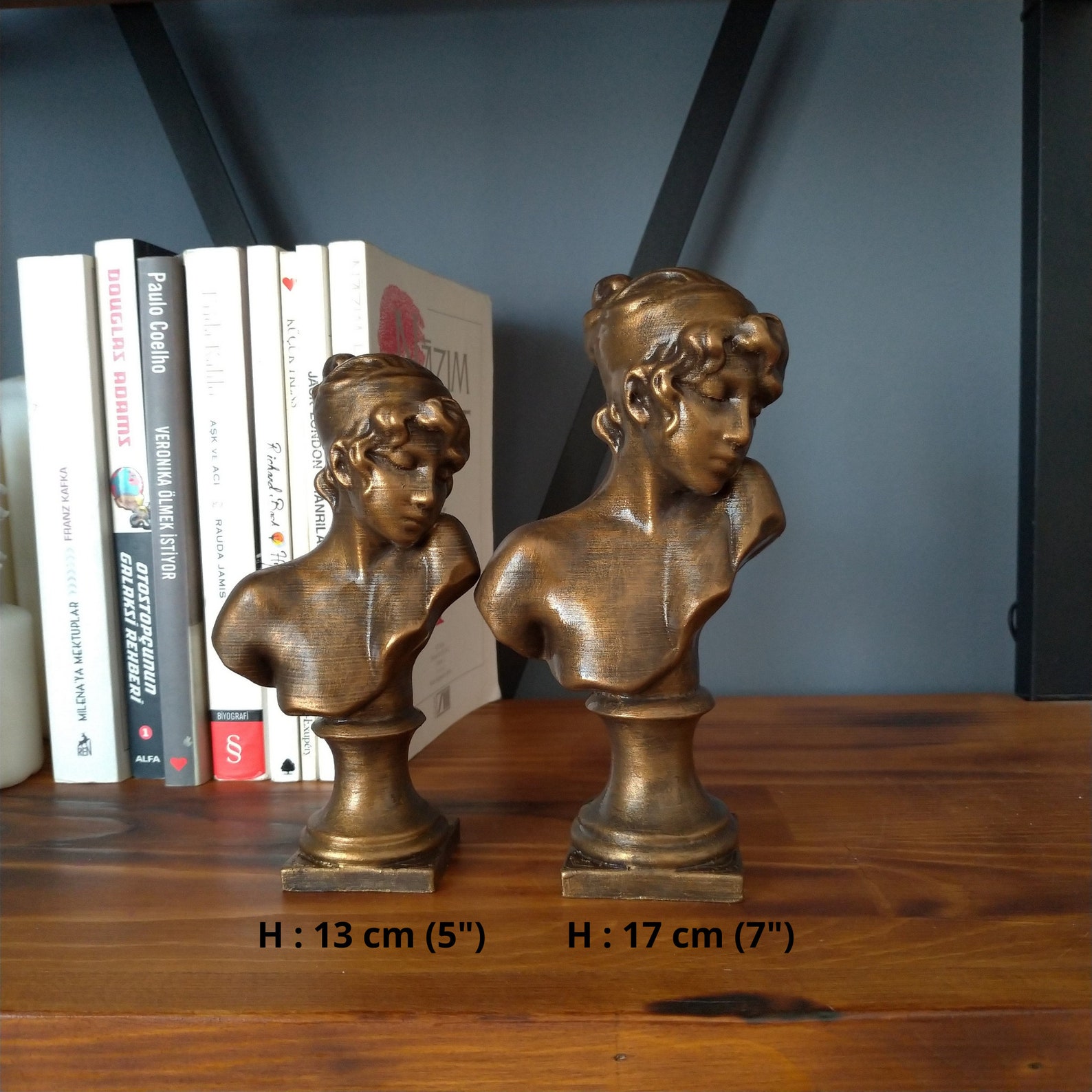 Sappho Bust Statue Sapphos Sculpture Sappho Tabletop Desktop Decoration ...