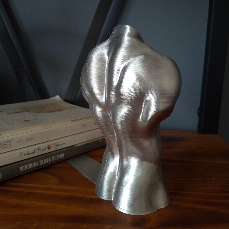 Male Torso Bookend | Naked Sexy Statues Bookend | Man Book and Library ...