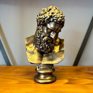 Hercules Bust | Mythology Greek Goddess Ancient Sculpture | Heracles ...